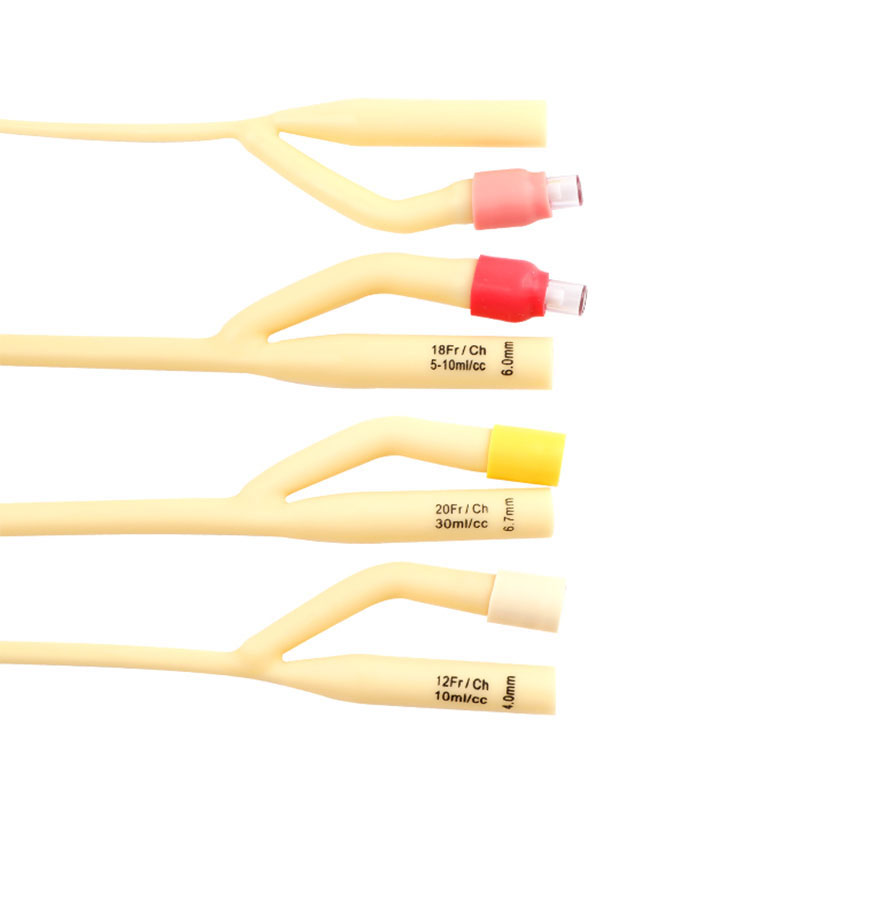 1-Way 2-Way 3-Way Foley Urinary Catheter With Silicone Coating from ...